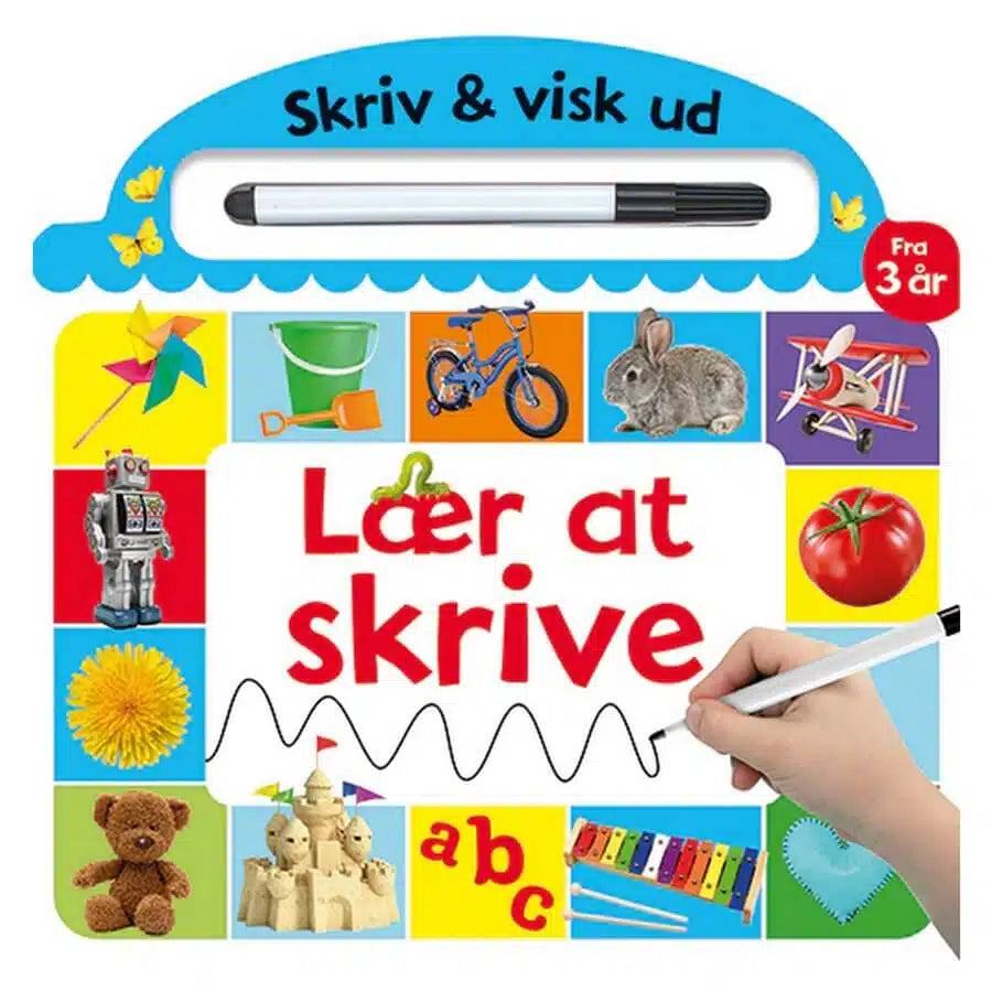 Skriv Og Visk Ud Lær At Skrive - 30 Dage Retur – Ovellie