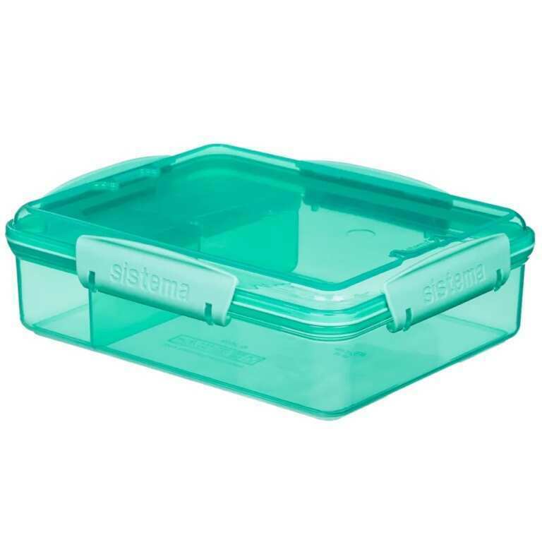 Sistema Madkasse Snack Attack Turkis 3 Rum - Lev. 1-2 Dage!